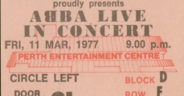 ABBAFanatic: ABBA Live In Perth Australia 11th March 1977