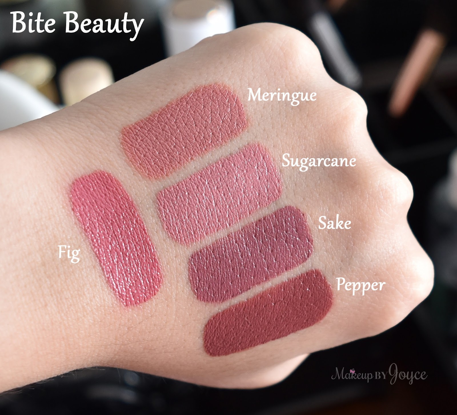 MakeupByJoyce ** !: Swatches + Review: Bite Beauty Amuse Bouche ...