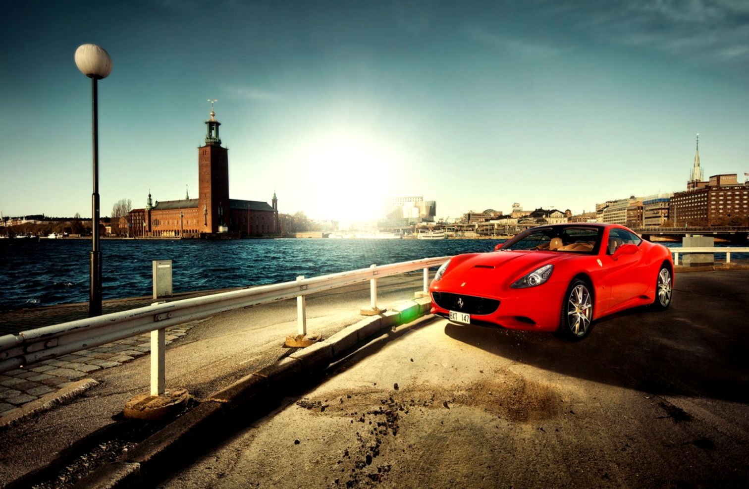 Red Car Hd Wallpaper | Wallpapers Quality