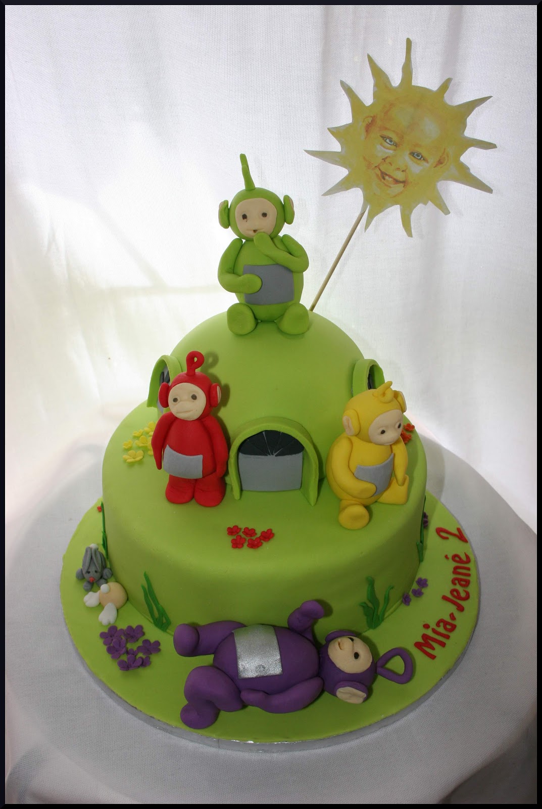 Koekerasie: Teletubby cake