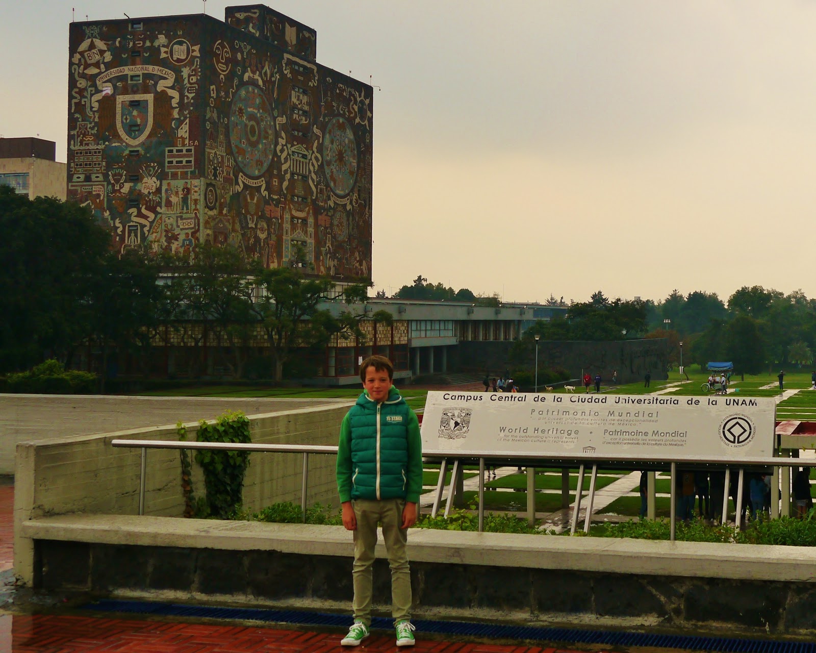 Descubriendo Mundo...en familia!: Ciudad Universitaria de la UNAM ...