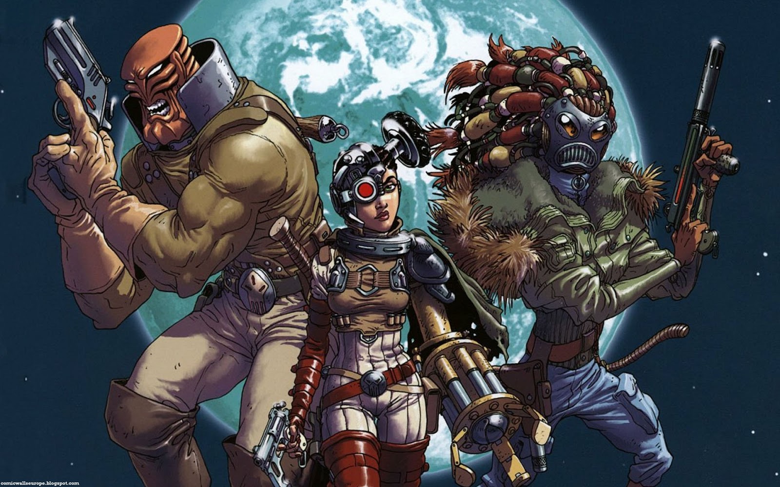 Comic Wallpapers Europe: Wake (Comic Wallpaper)