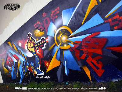 ANO: ANO Contra 8BIT graffiti