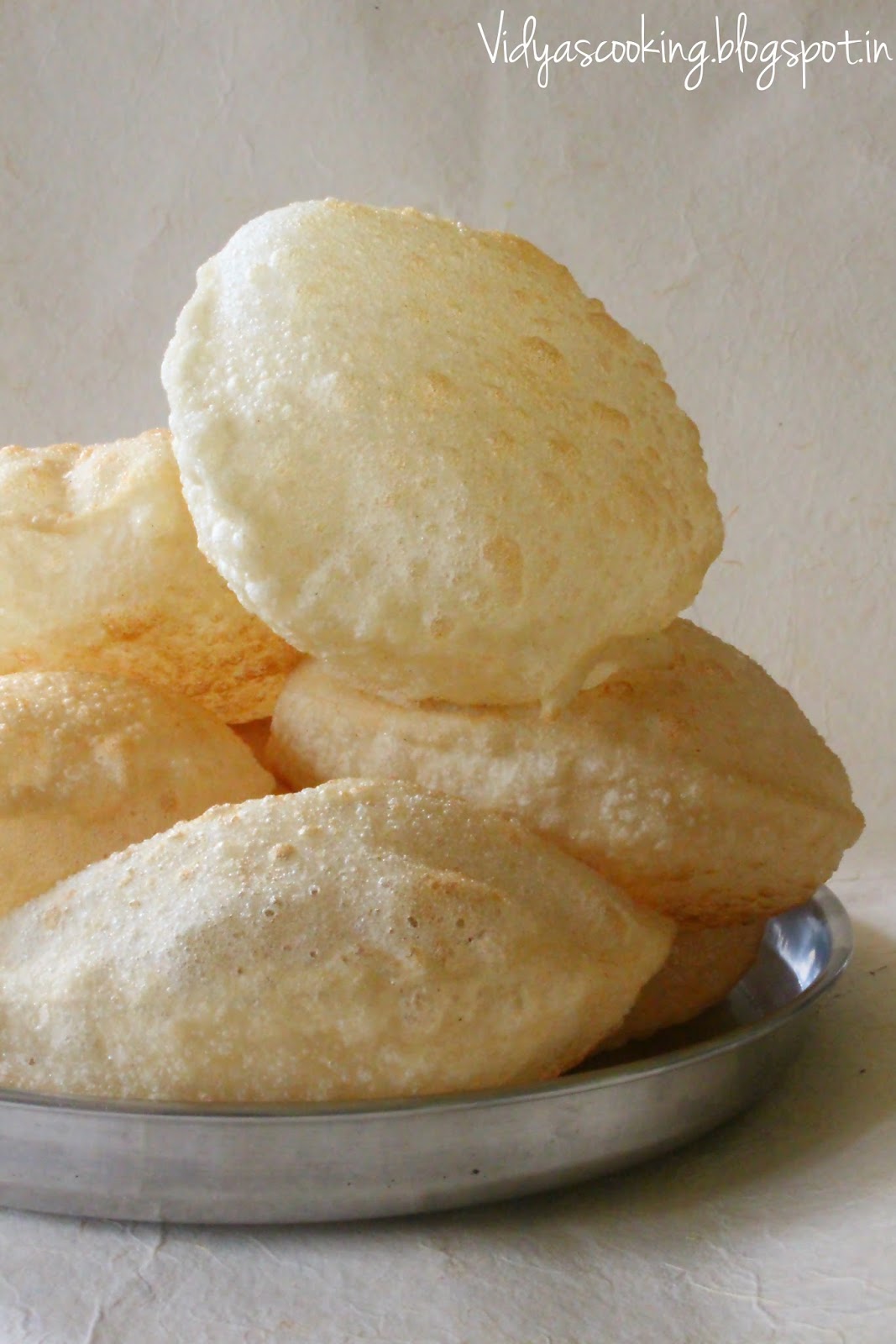 Poori (Fried Bread) Recipe