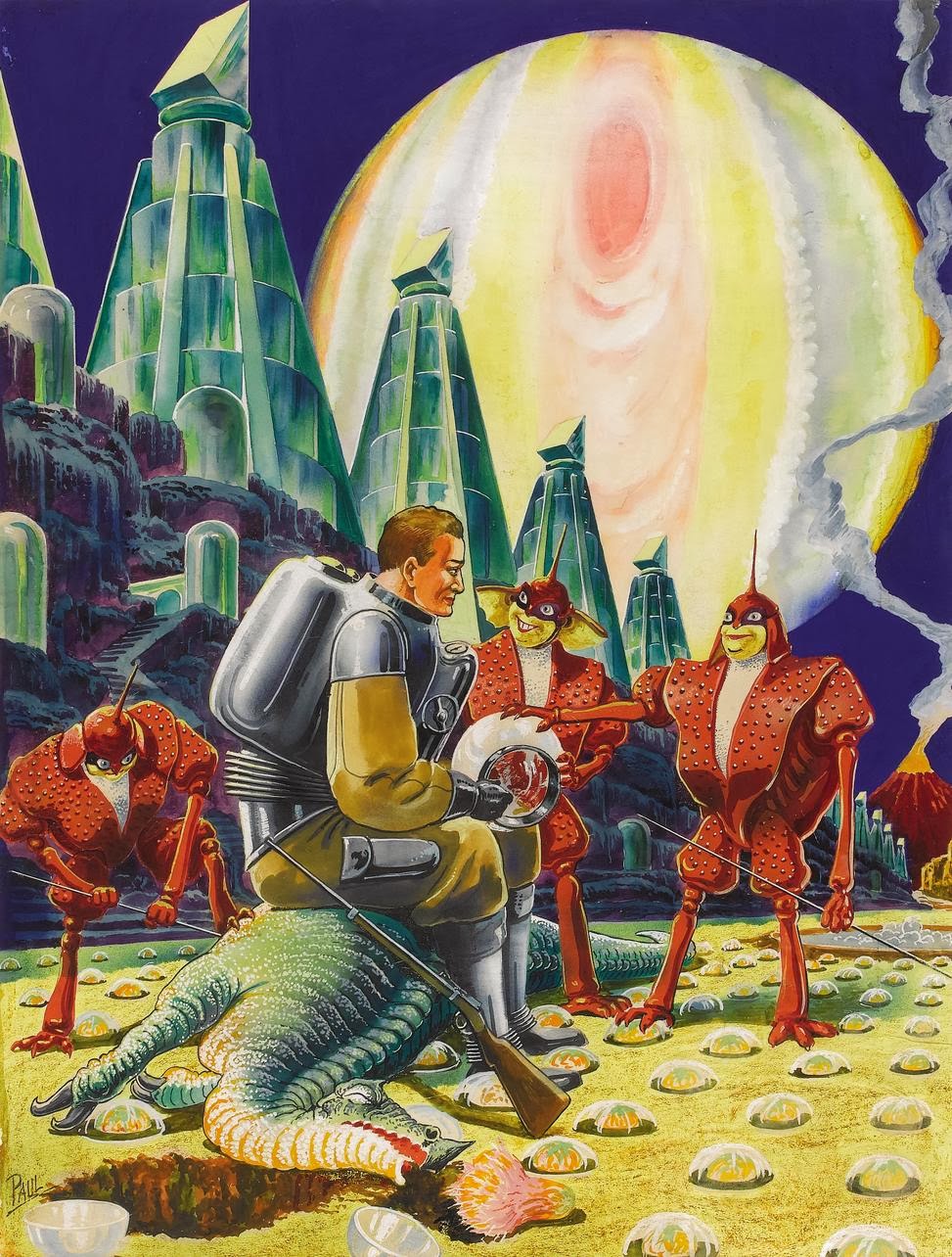 THE BOOK OF ALIENS: FRANK R. PAUL'S EUROPANS