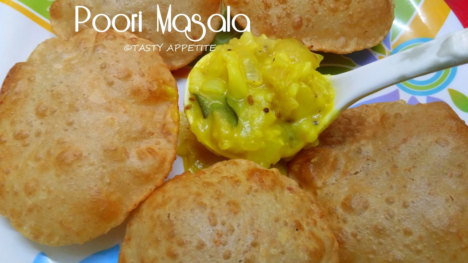 Poori with Aloo Masala / Poori Masala / Poori Kizhangu Recipe:
