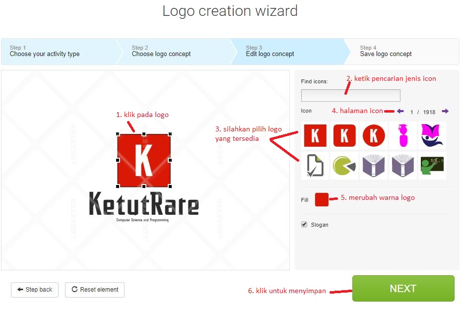 Tips dan Tricks Cara Membuat Blogger Logo Dengan Mudah Menggunakan ...