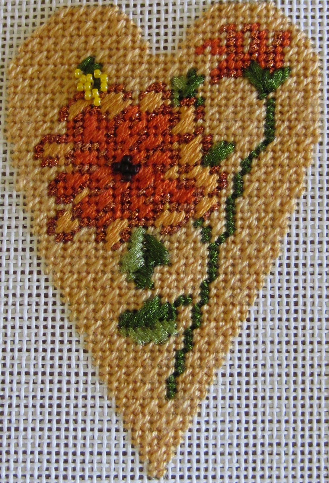 The Owl Stitchery Blog: NeedleDeeva Fall Hearts Stitch Guides