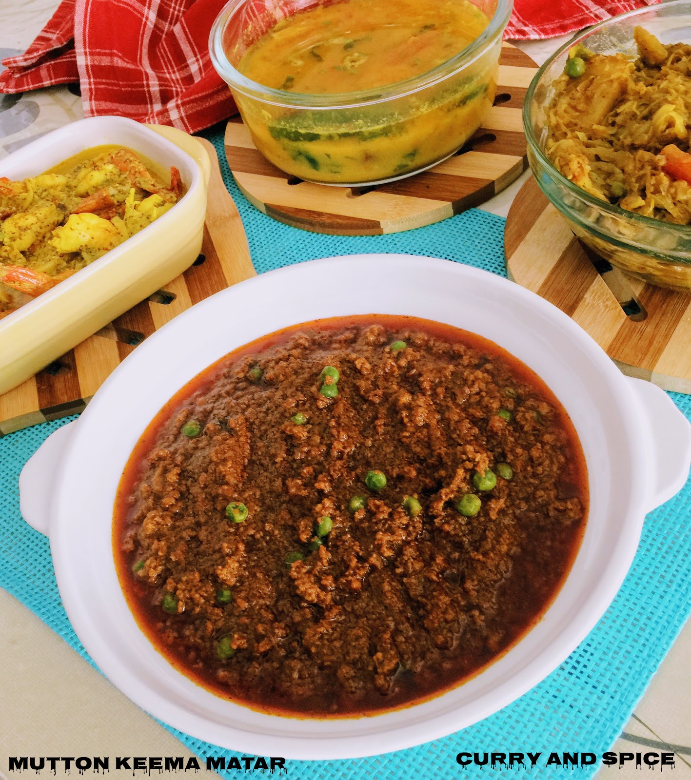CURRY AND SPICE: MUTTON KEEMA MATAR