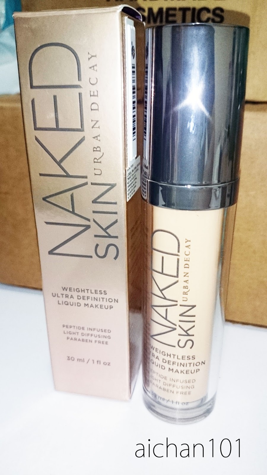 Urban Decay NAKED SKIN Weightless Ultra Definition Liquid Makeup - (An ...