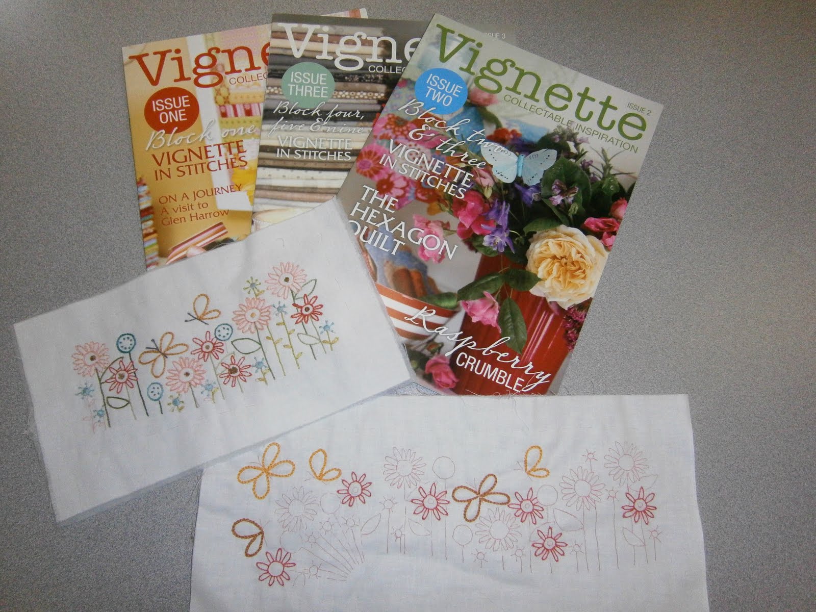 Fabric Town: Vignette in Stitches Mystery Quilt