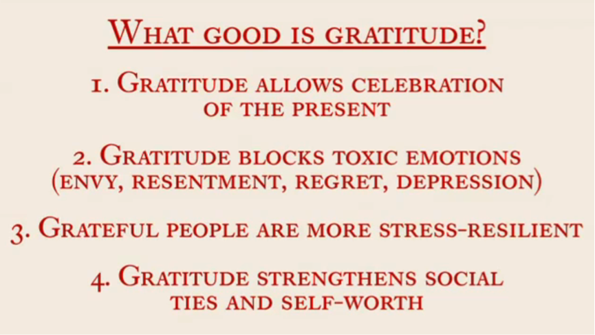 The ∫ntegrated Person: Core Principle Number 4 - Choose Gratitude