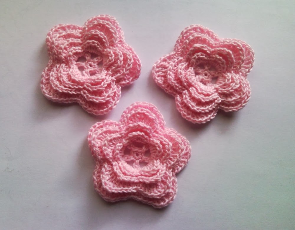 Barbarella fait du crochet: Fleurs au crochet