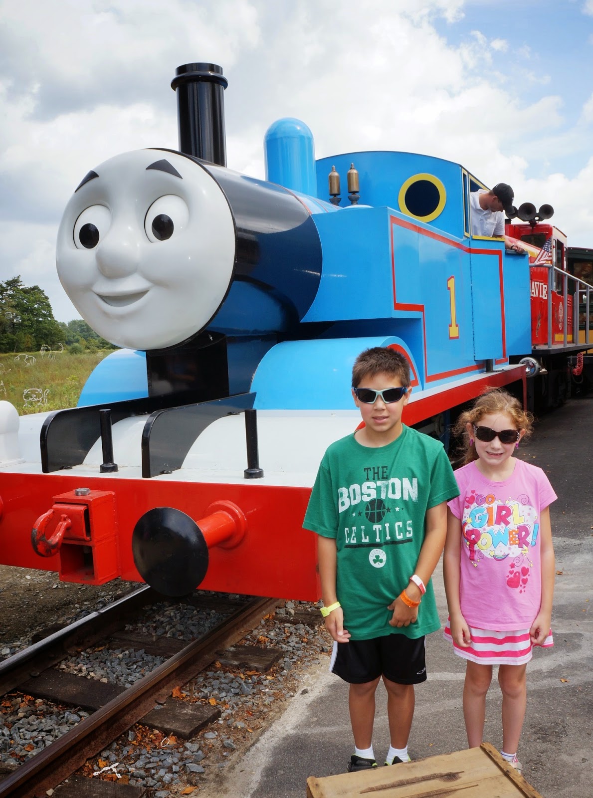 Evan and Lauren's Cool Blog: 9/1/14: Day Out With Thomas at Edaville USA