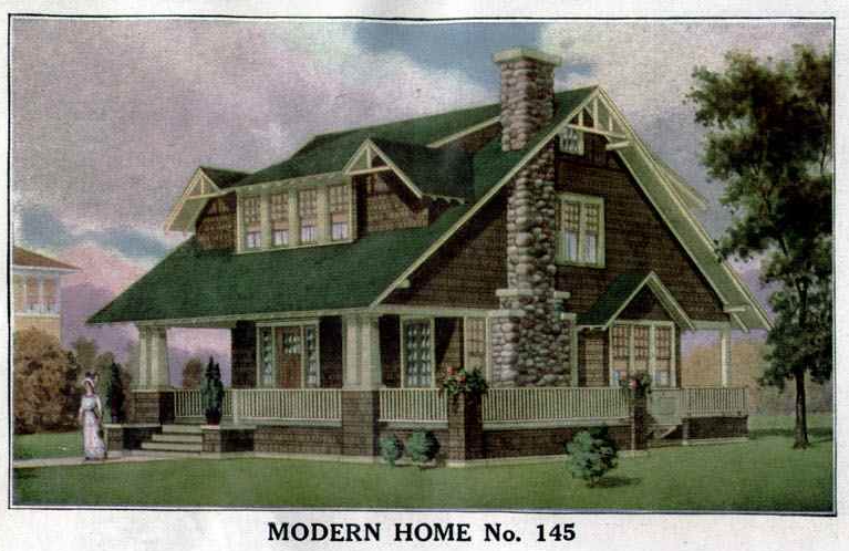 Sears House Seeker: Sears Arlington: Three In A Row in Detroit, Michigan