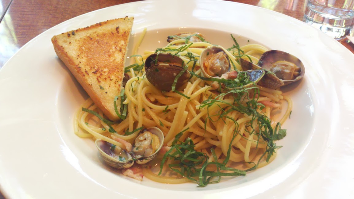 a simple moment: Shiso clam vongolé Pasta @Shiso Tree Cafe JTown Review