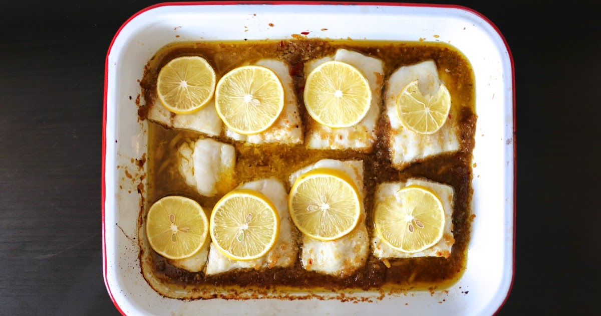Cod Filets In The Craziest Sauce (Lemon, Ginger and Tamarind)