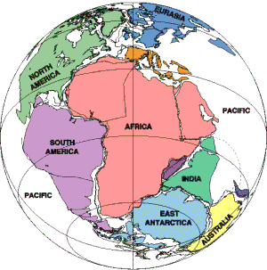 .: Como se formam os continentes da Terra.