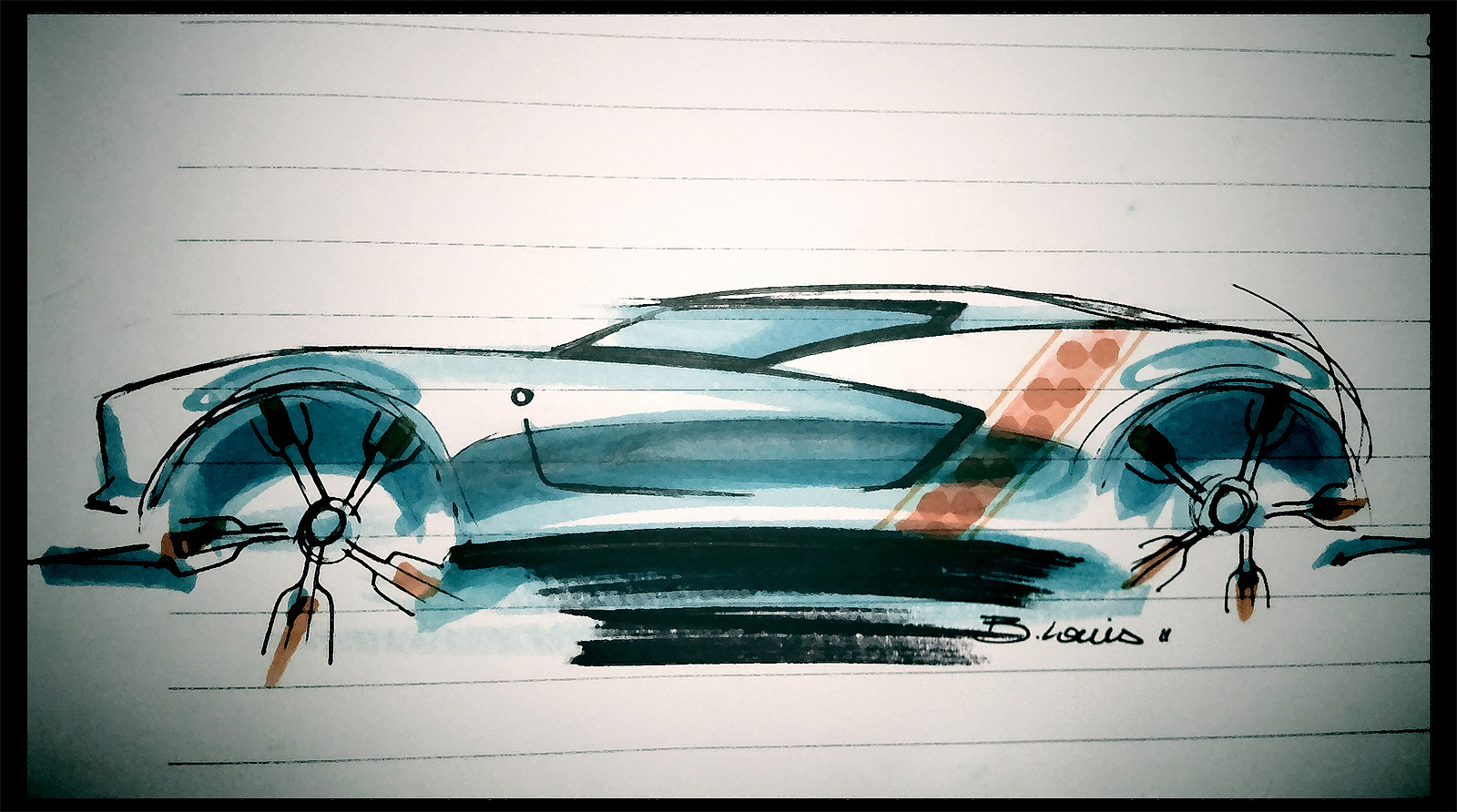 ASPHAAALT: Random notebook sketches