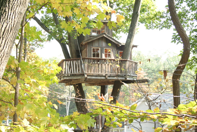 Pictures of Tree Houses and Play Houses From Around The World, Plans ...