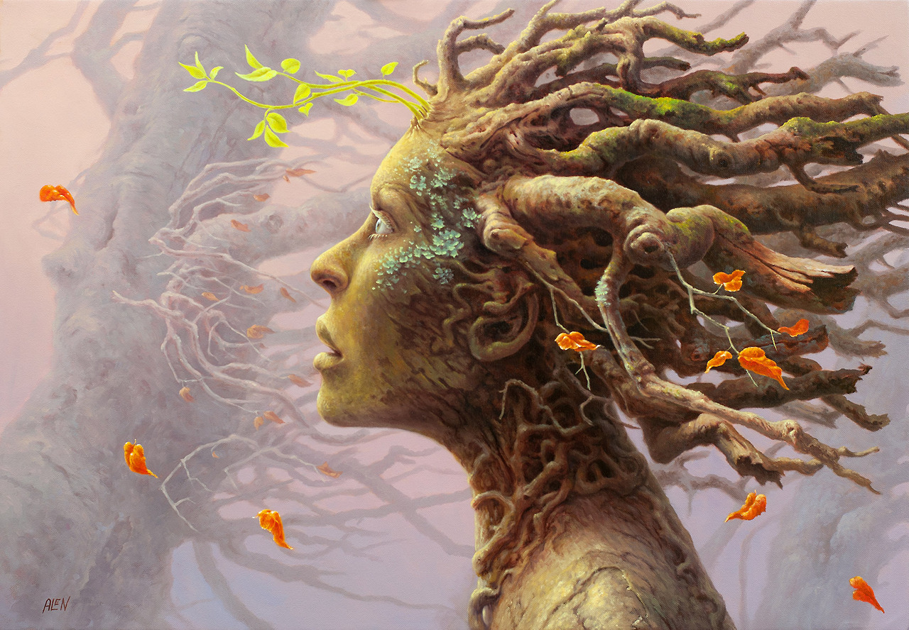 DragonsFaeriesElves&theUnseen : Dryads