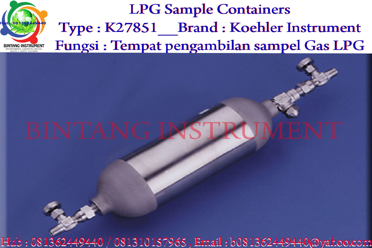.: 081362449440 Jual LPG Sampler CYLINDER LPG SAMPLE Containers jual alat tempat pengambilan ...