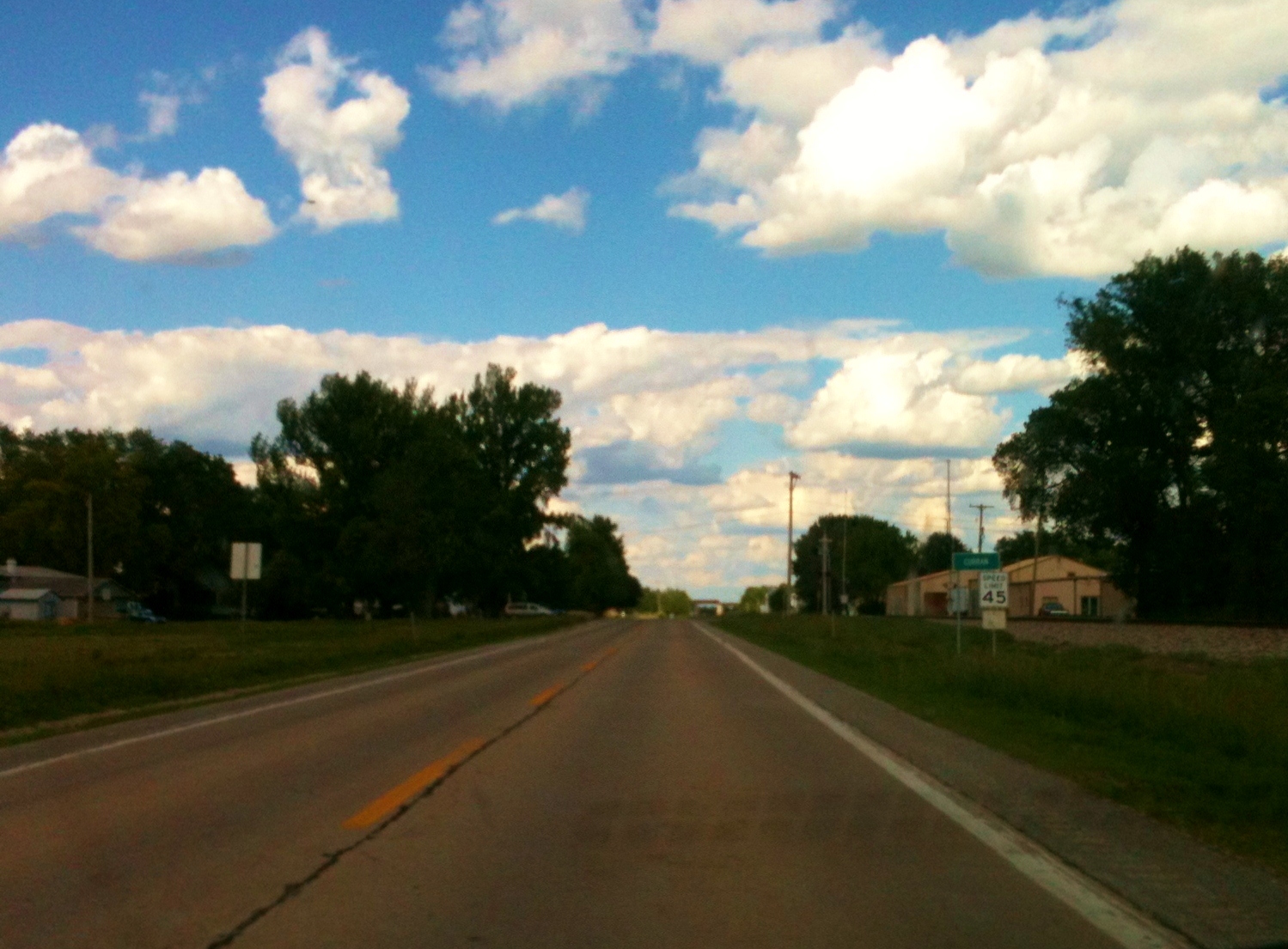 Long Distance Photography: small town