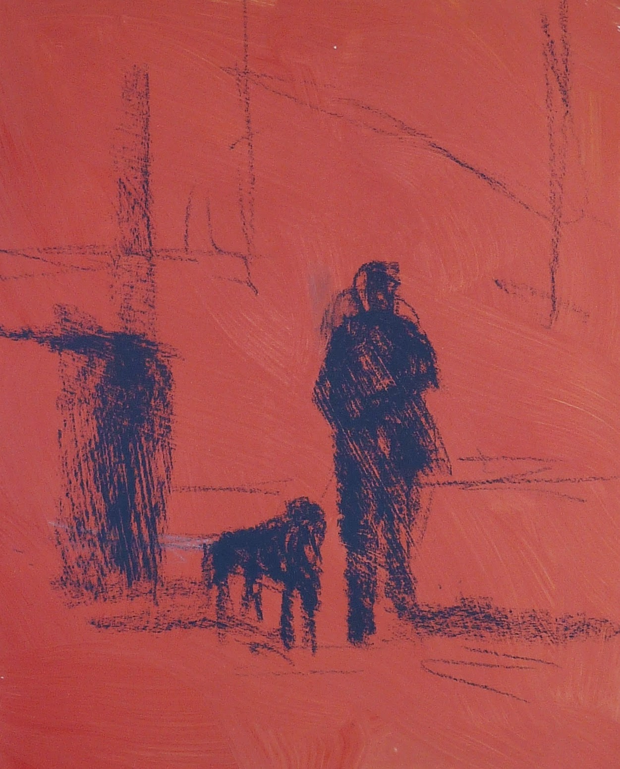 Painting My World: Tips for Adding a Figure to a Pastel Painting part one