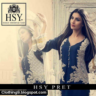 HSY Designer Clothes Winter 2015-16 | HSY Pret Formal Collection ...