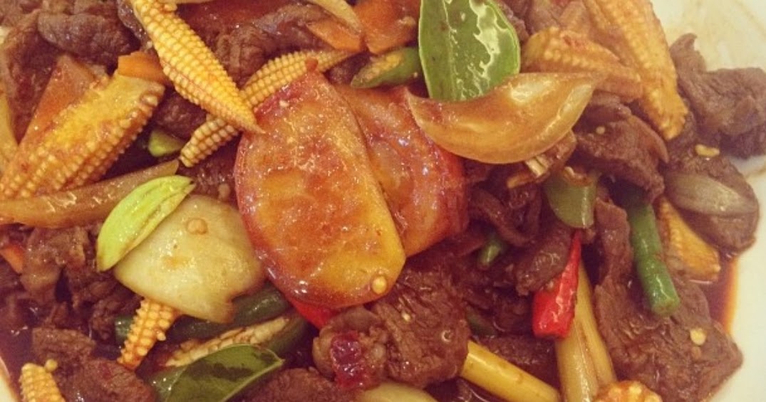 HIDUP BERDIKARI: RESEPI DAGING PAPRIK ALA THAI