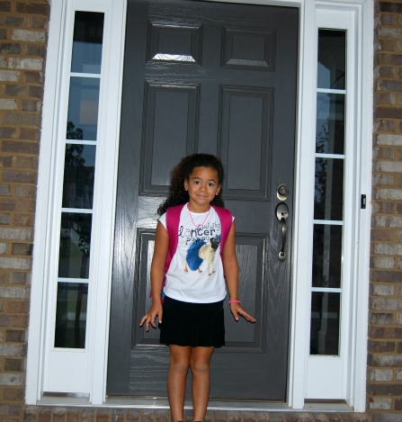 Two Little Girls With Curls: First Day of 3rd Grade