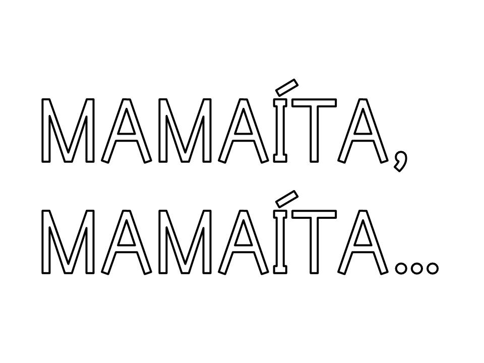 CARTILLA DE LECTURA INFANTIL : MAMAÍTA... CANCIÓN. PICTOGRAMAS ...