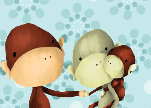 Cosillas para los peques: Más de monitos