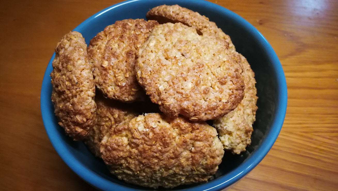 Bolachas de coco - O cantinho da Isabel