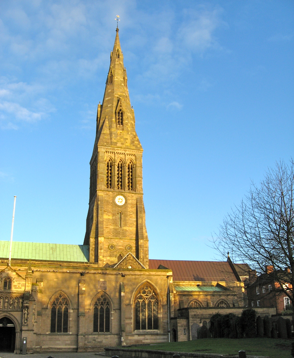 Around British Churches: Cathedral Church of St Martin, Leicester