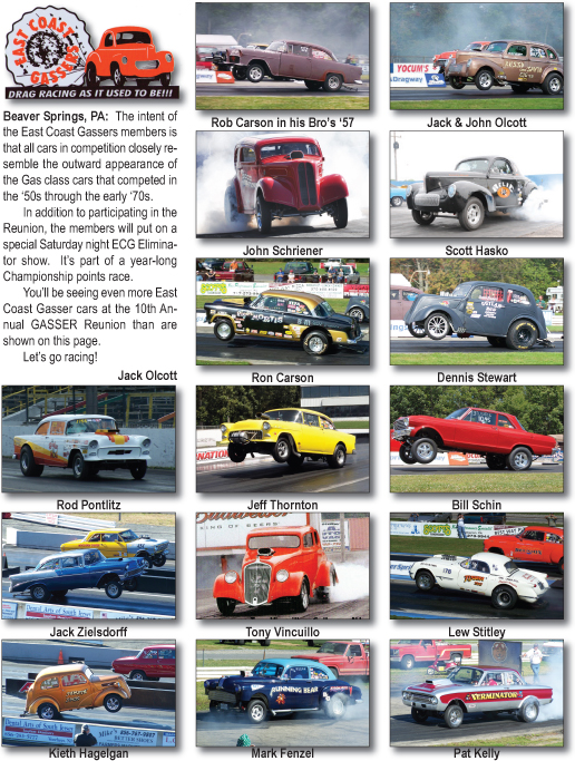 GASSER REUNION: East Coast Gassers' Car Count Increasing!