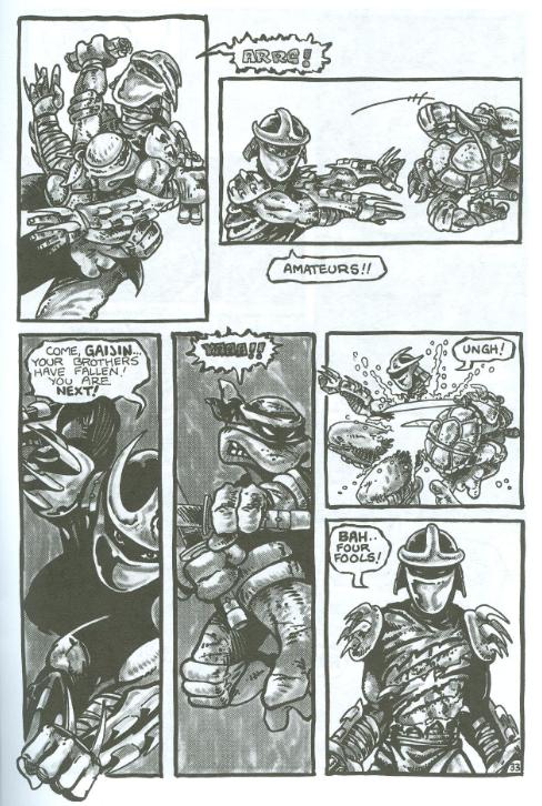 TMNT Entity: Compare/Contrast: The Many Colorizations of TMNT #1