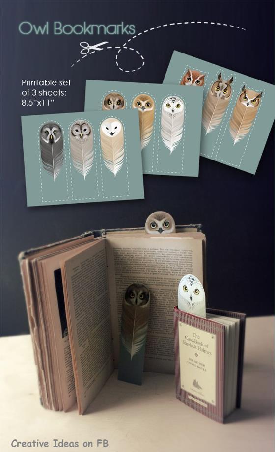 idei creative-creative ideas: Semne de carte ceva mai creative;)