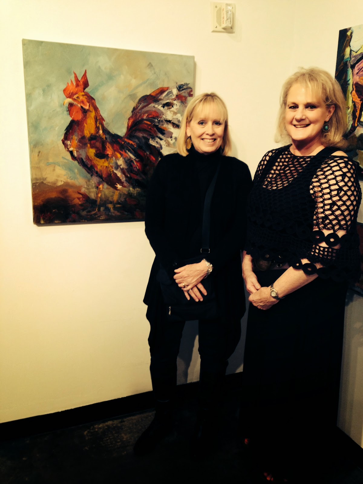 Daily Painters Abstract Gallery: Towering Over Me by Kay Wyne