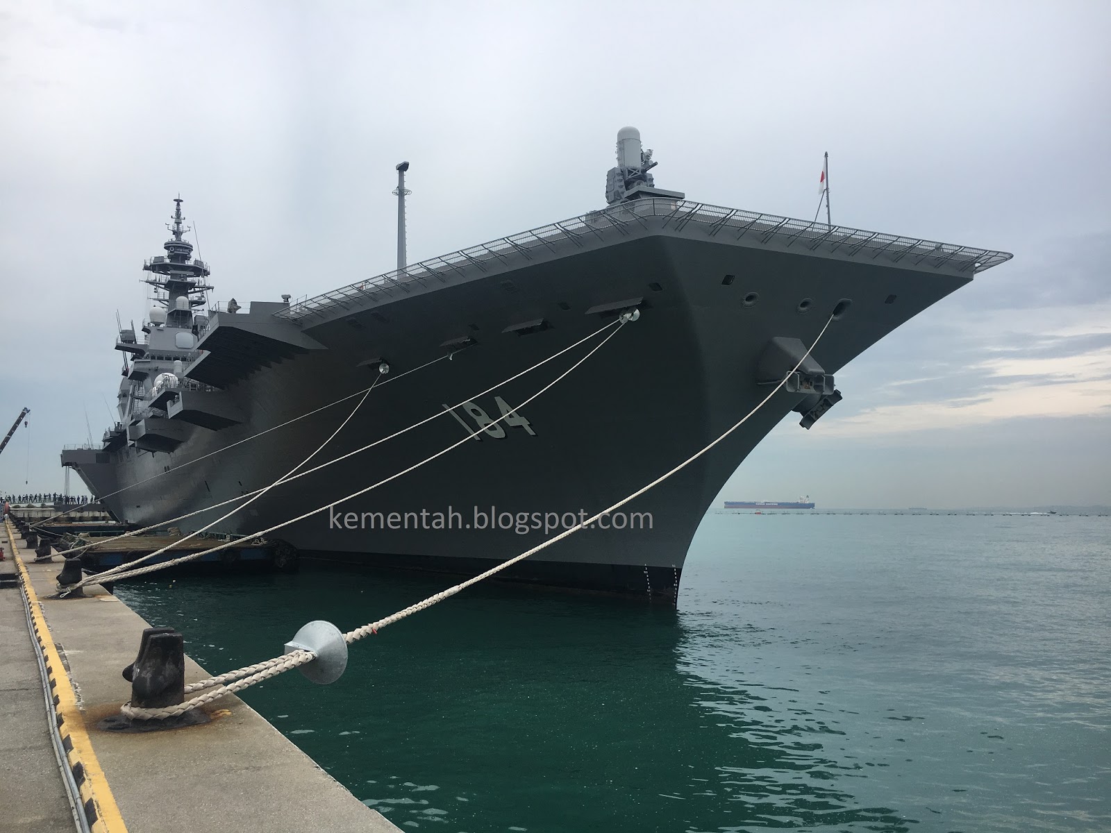 Senang Diri: Aboard JMSDF ship JS Kaga in Singapore: Design shows ...
