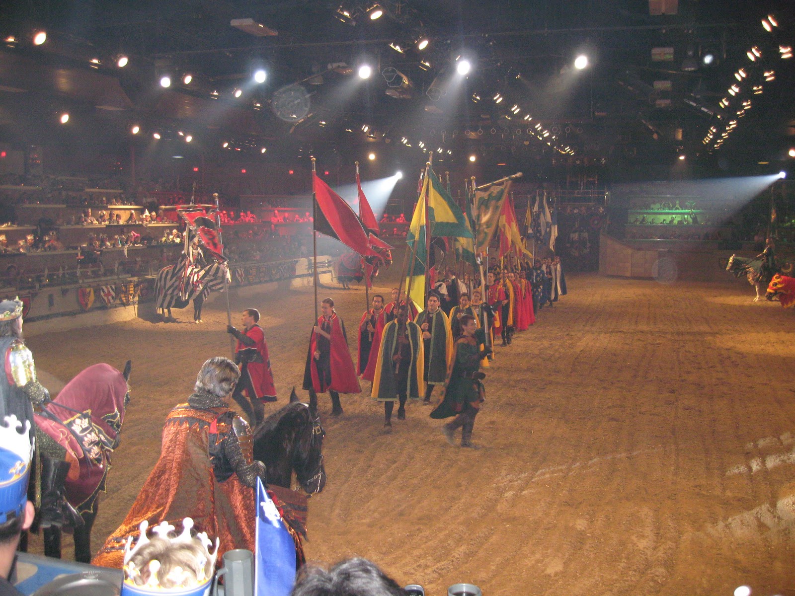 Ladybug Restaurant Reviews: Medieval Times at Buena Park Castle!