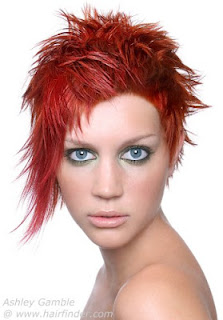 HAIR INK.: SHORT RED HAIR
