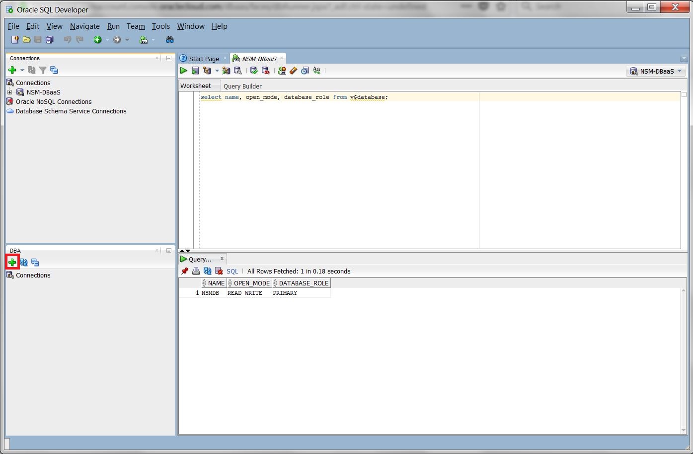 Netsoftmate Technical Blog : Step 7 - Oracle DBCS : Connecting To a Database Service Using ...