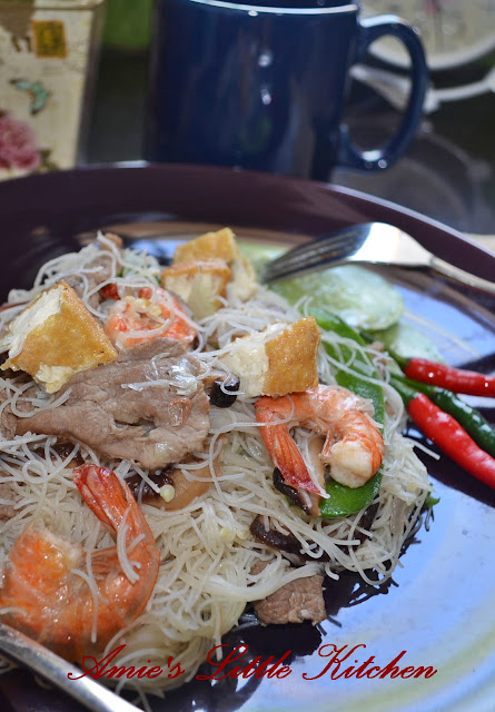 Mee Hoon Goreng Putih - Amie's Little Kitchen