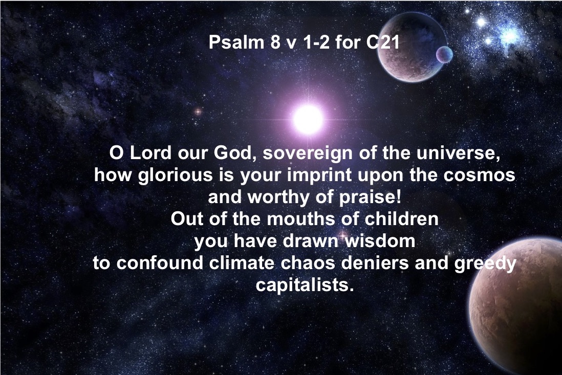The Cross & The Cosmos : Psalm 8 v 1 - 2 for 21st Century
