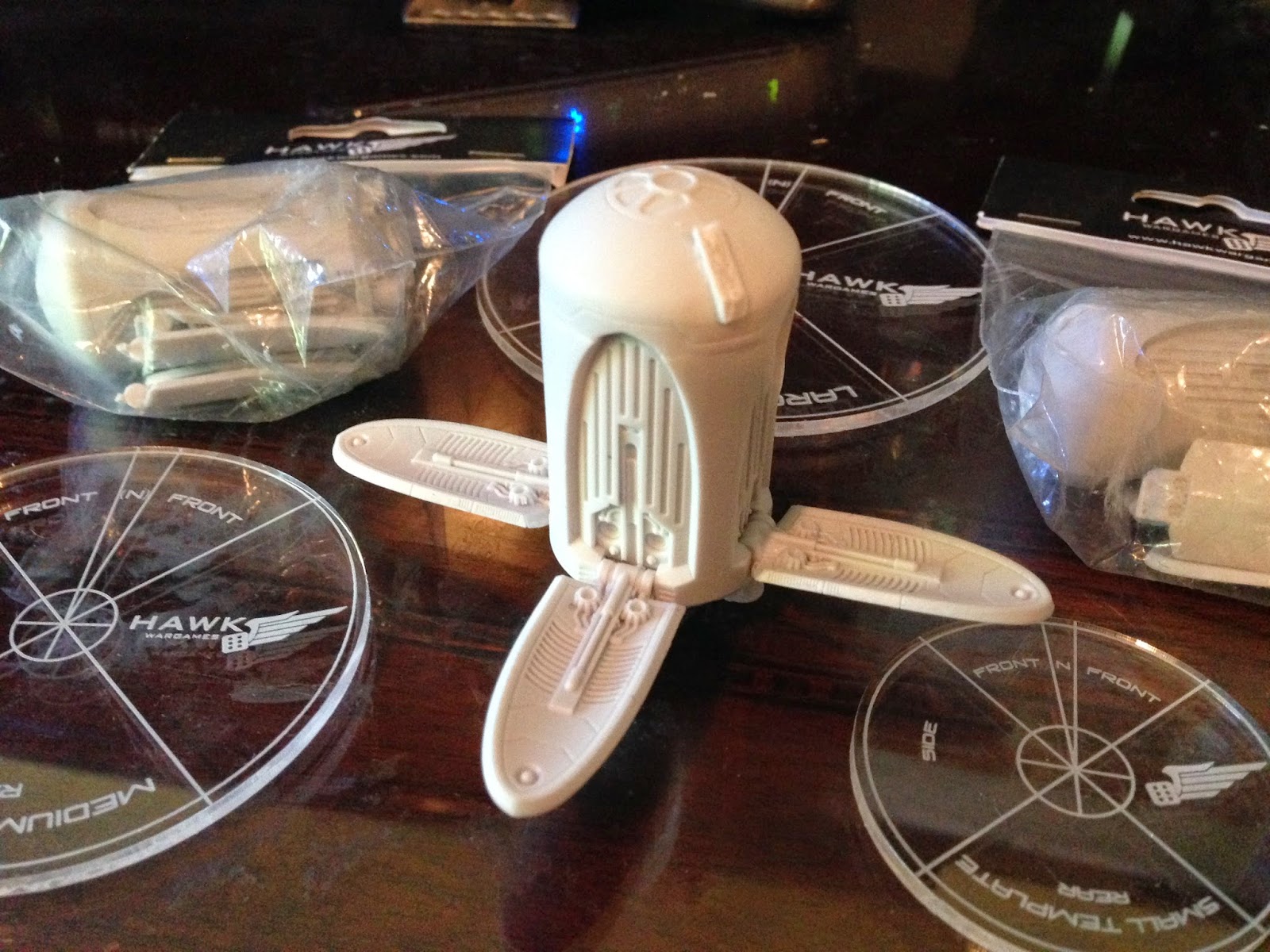 Limited Edition Dropships and Laser Cut Acrylic Templates - Faeit 212