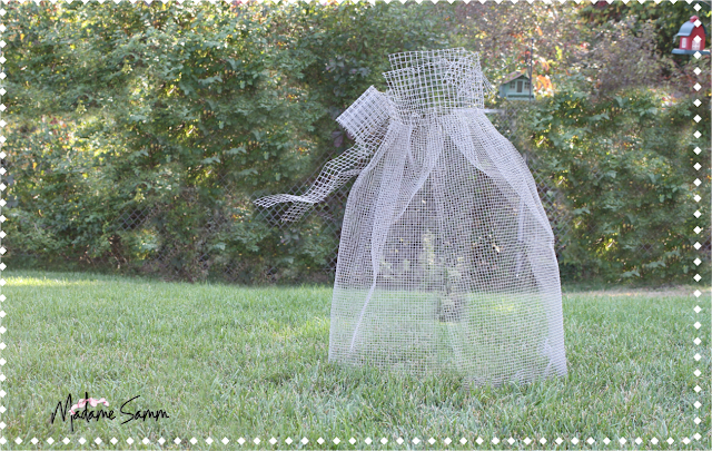 Be Different...Act Normal: Chicken Wire Ghost Tutorial