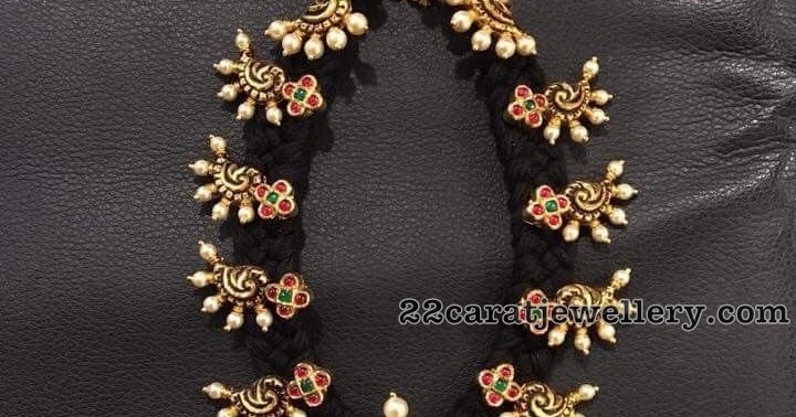 Black Thread Necklace with Krishna Locket - Jewellery Designs