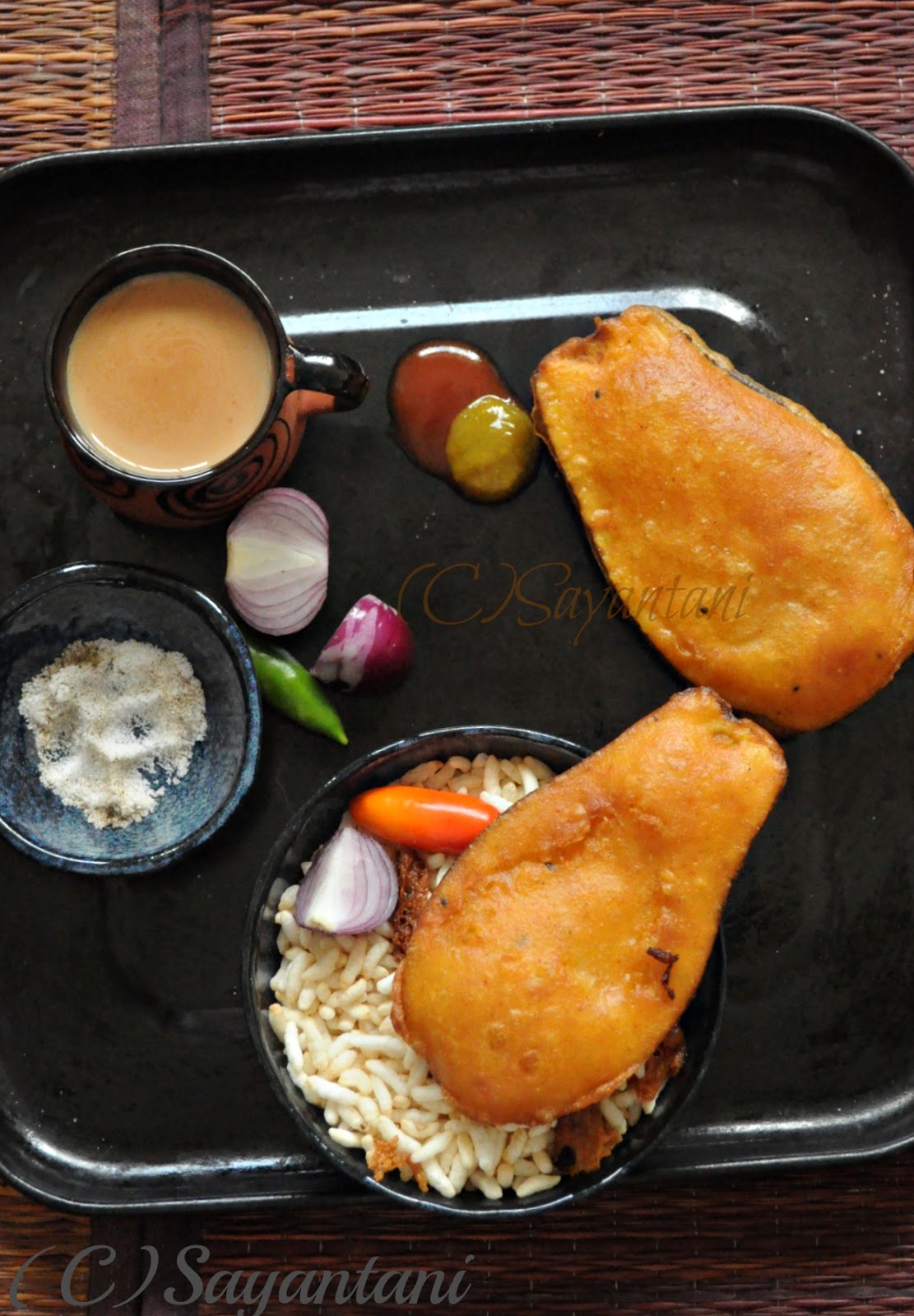 Beguni (Bengali Eggplant Fritter) and a tribute to my Dadubhai - A ...