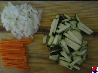 Comiéndome Corea: Aehobak Jeon, 애호박전.